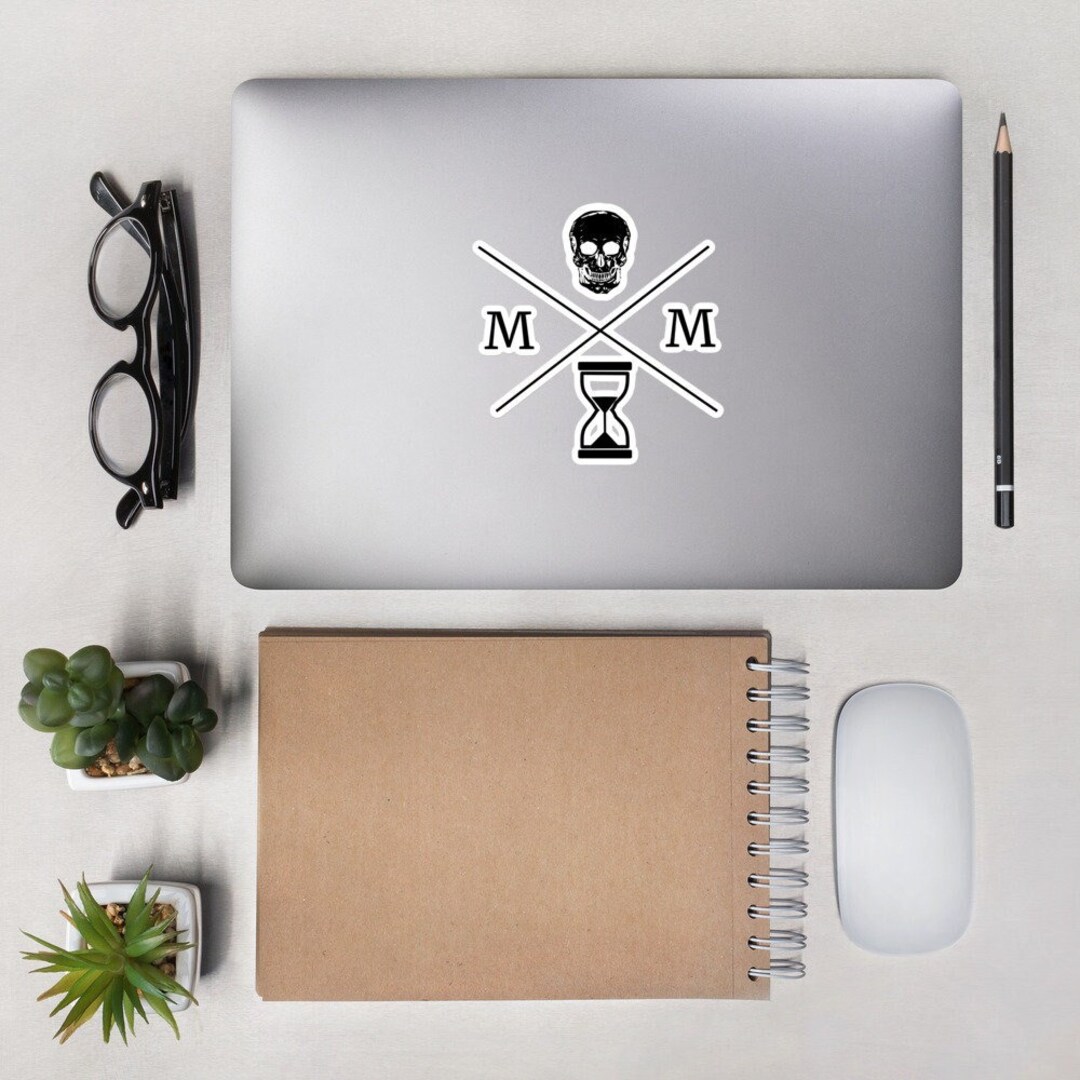 Momento Mori Laptop Sticker | Memento Mori Sticker Daily Stoic Reminder ...