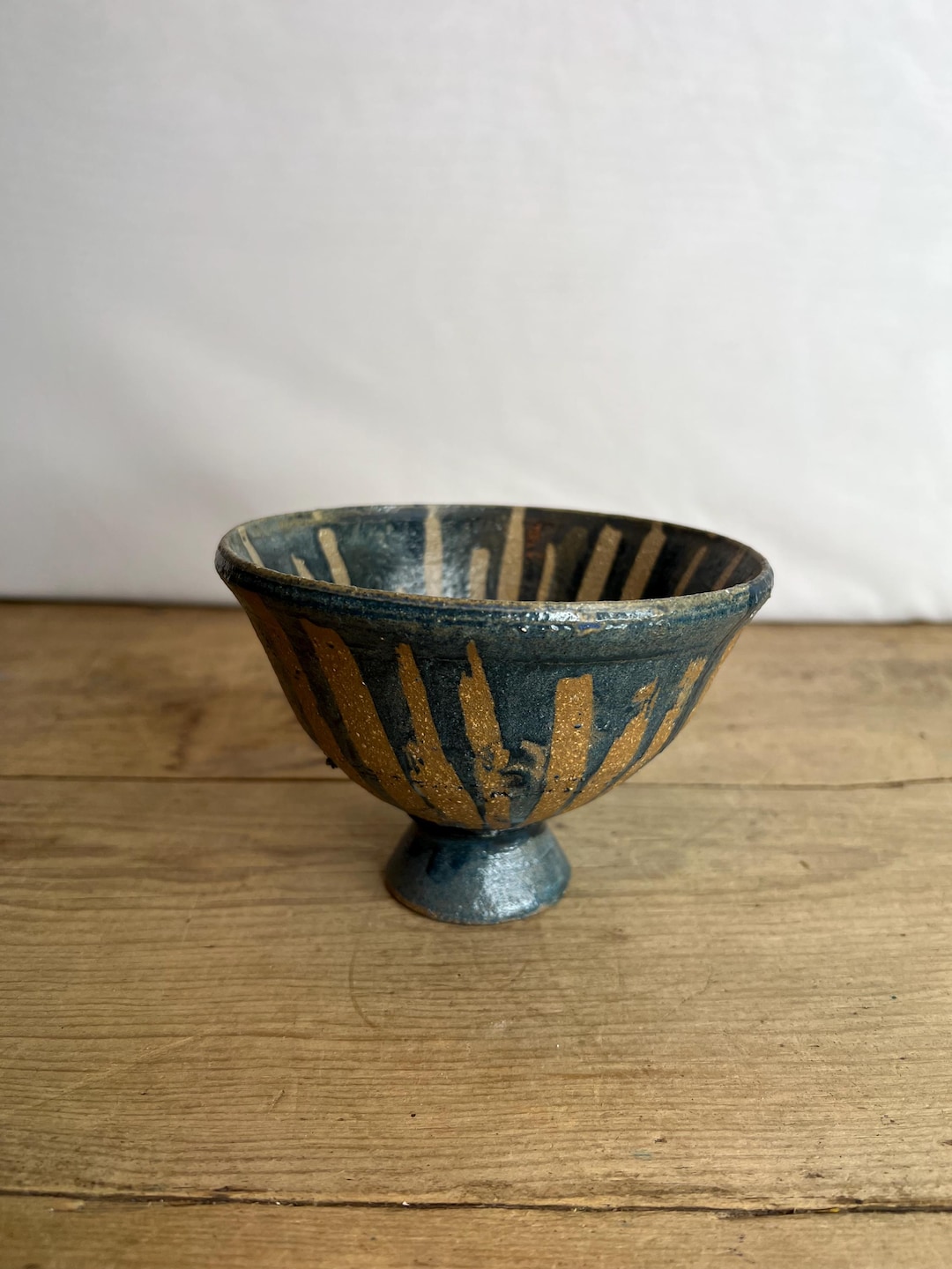 Vintage Rowena (not Found) Studio Art Decorative Blue Grey/brown ...