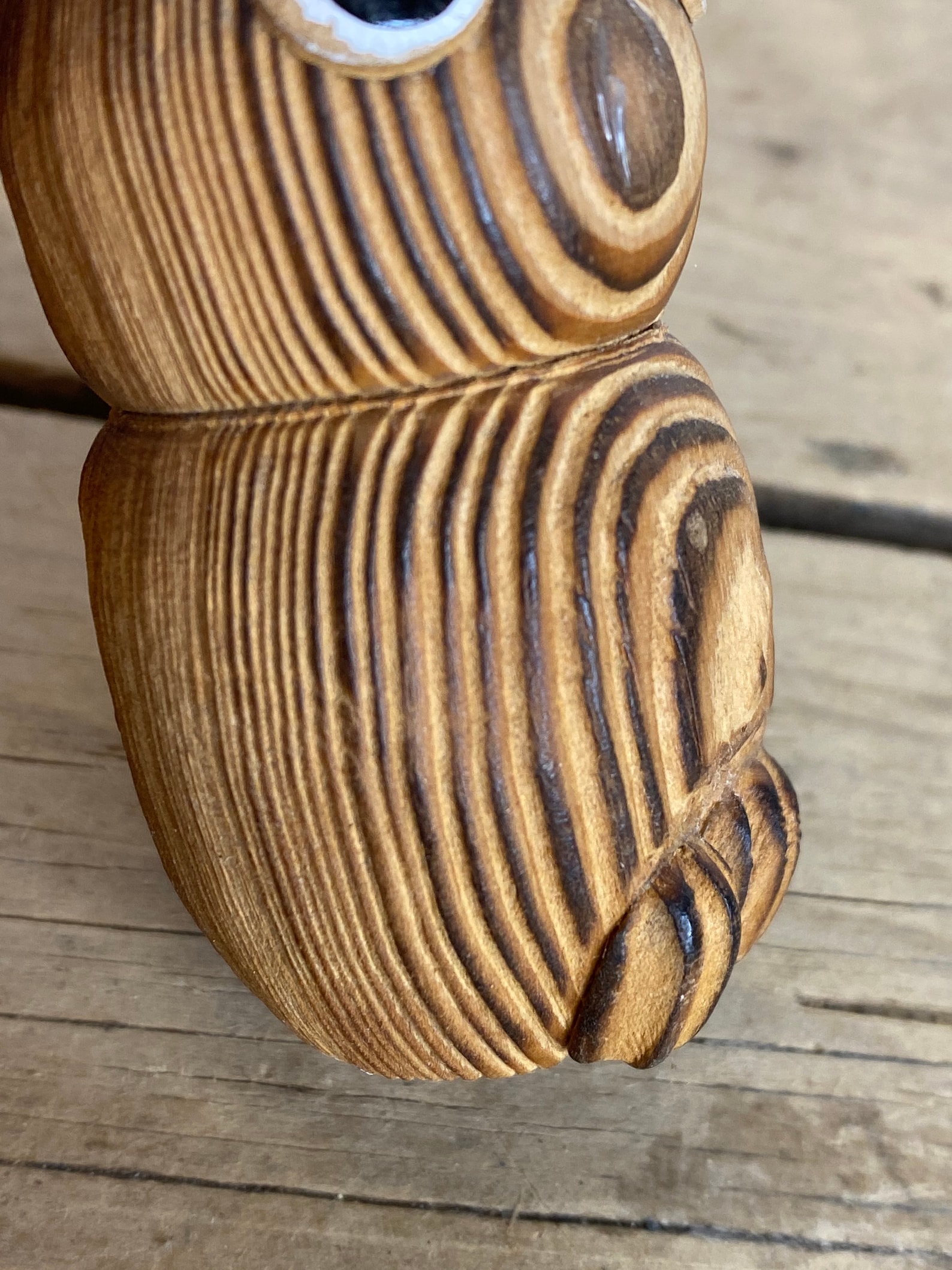 Vintage Hand Carved Wooden Rabbit Using the Wood's Own - Etsy UK