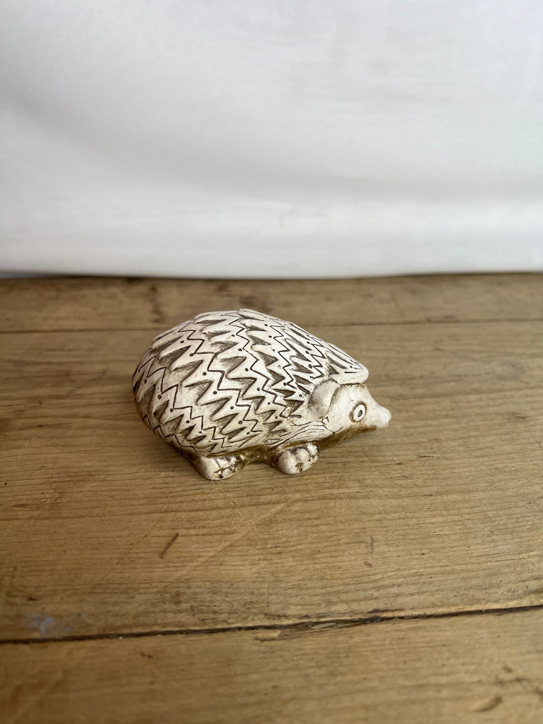 Vintage Resin Hedgehog Animal Figurine. in Good Condition - Etsy