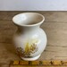 Vintage Aldridge Pottery Longton Cream Small Vase With White and Yellow ...