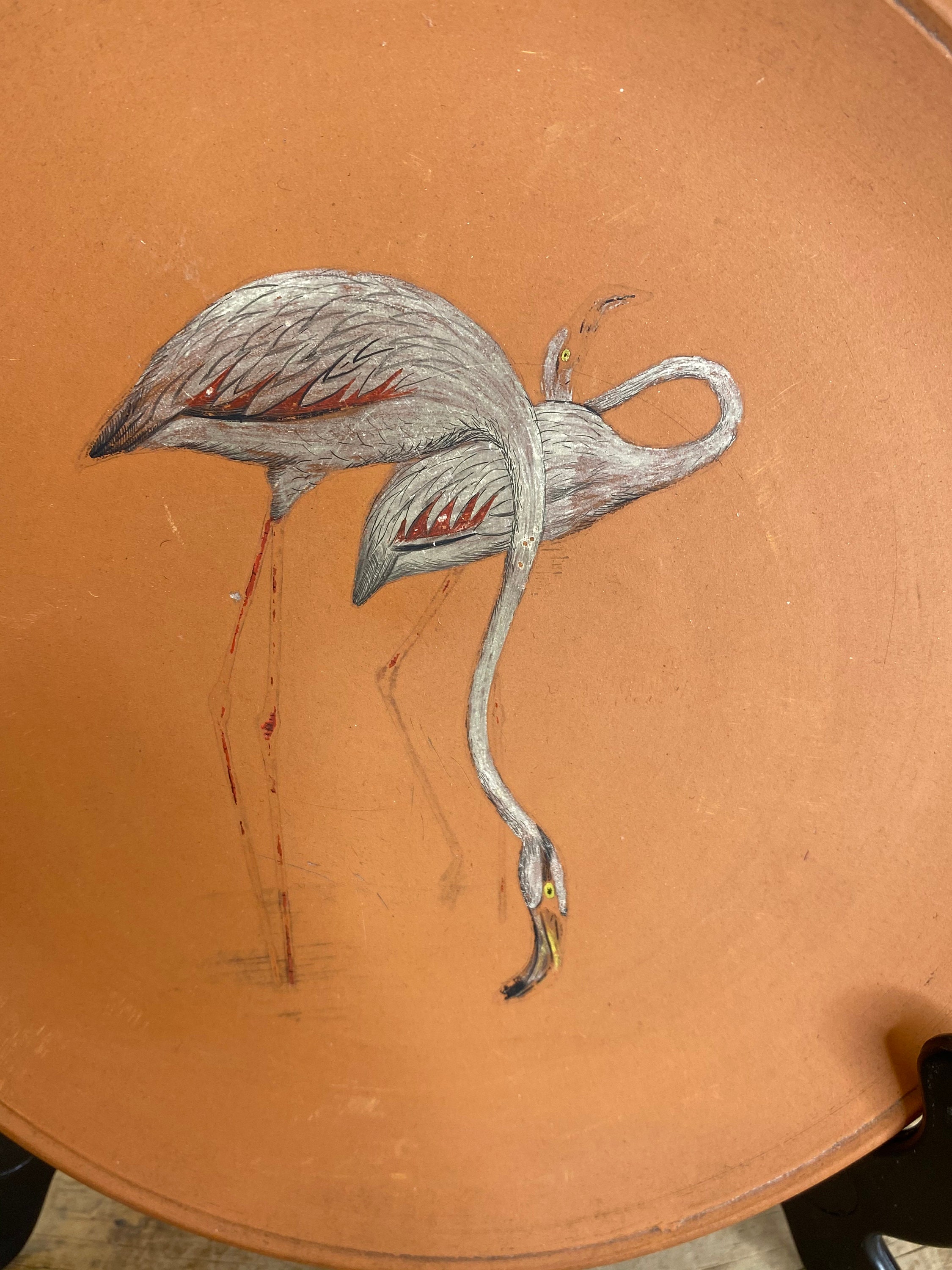 Collectible Plates Vintage Watcombe Torquay Terracotta Plate with Pair ...