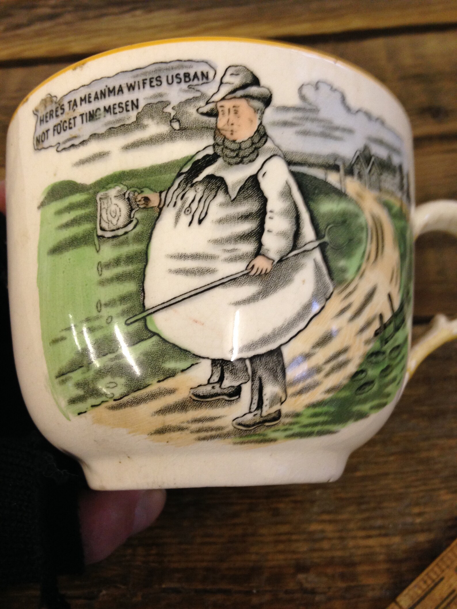 Antique Adams Tykes Motto Yorkshire Oversized Tea Cup With - Etsy UK