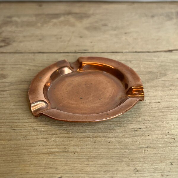 Copper Ashtray - Etsy