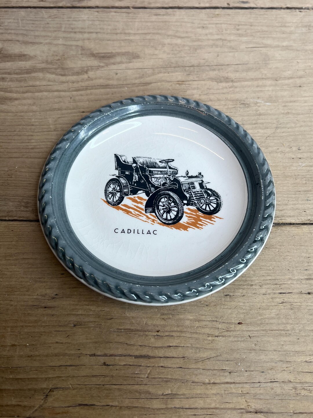 Vintage 1970's Wade 1903 Cadillac Classic Veteran Car Pin Dish. Made in ...
