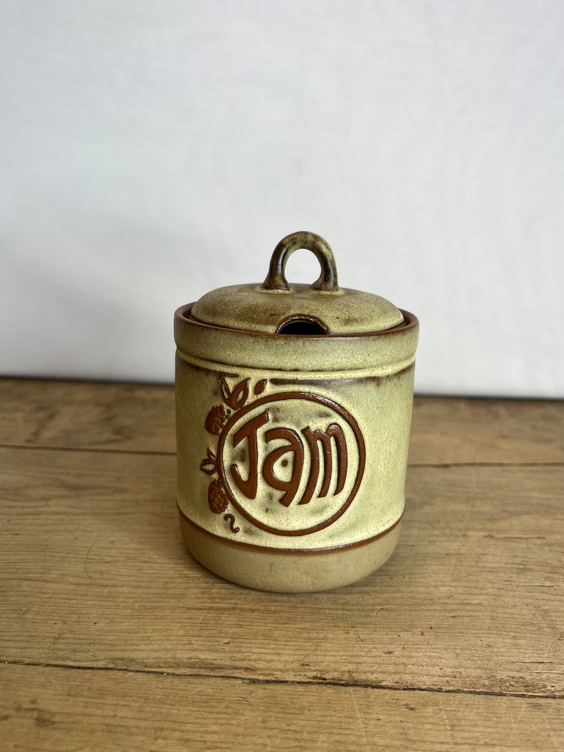 Vintage Tremar Presingoll Pottery Stoneware Jam Preserve Pot - Etsy