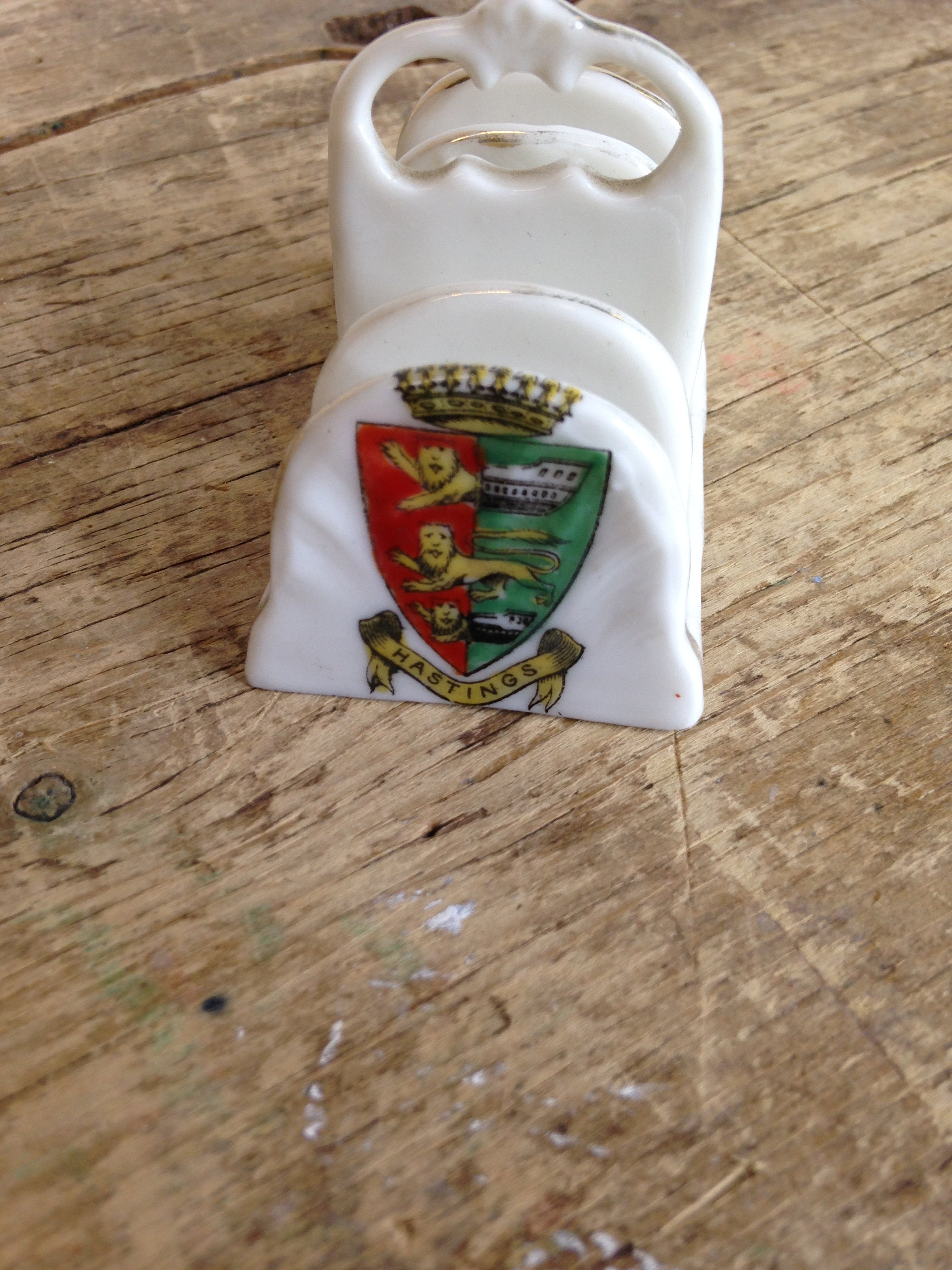 Vintage Gemma China Miniature Toast Rack Holder With Hastings - Etsy