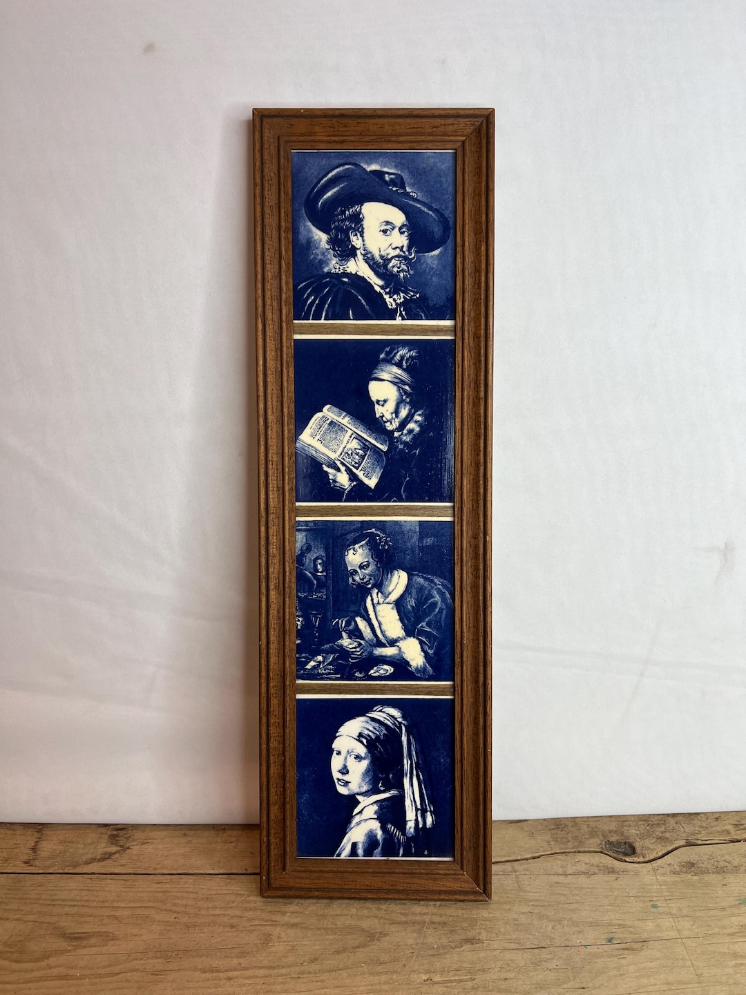 Vintage Delft Blue Tiles Dutch Art & Artists. in Great Condition. - Etsy