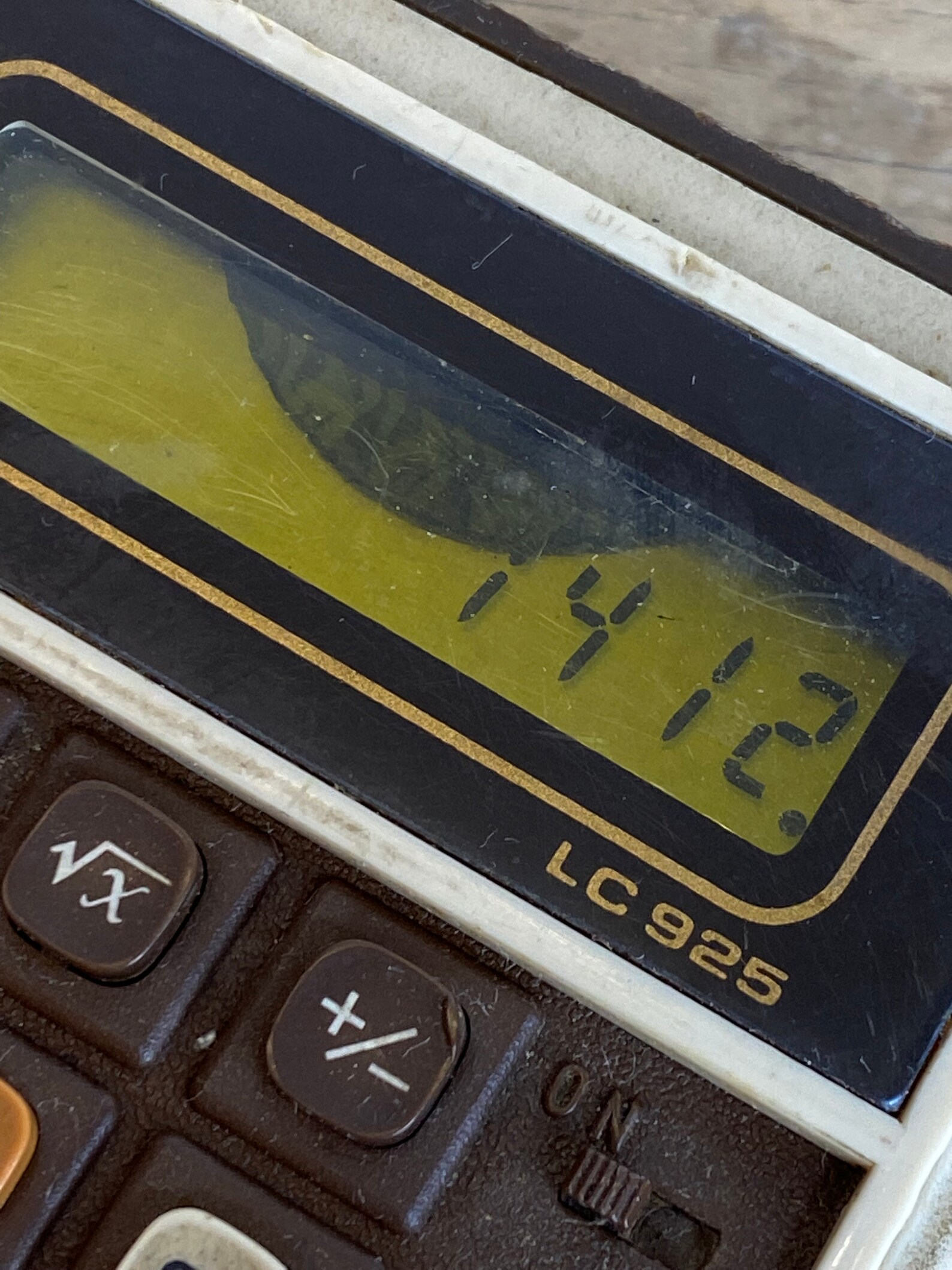 Vintage Retro Commodore LC 925 LCD 8 Digit Electronic | Etsy