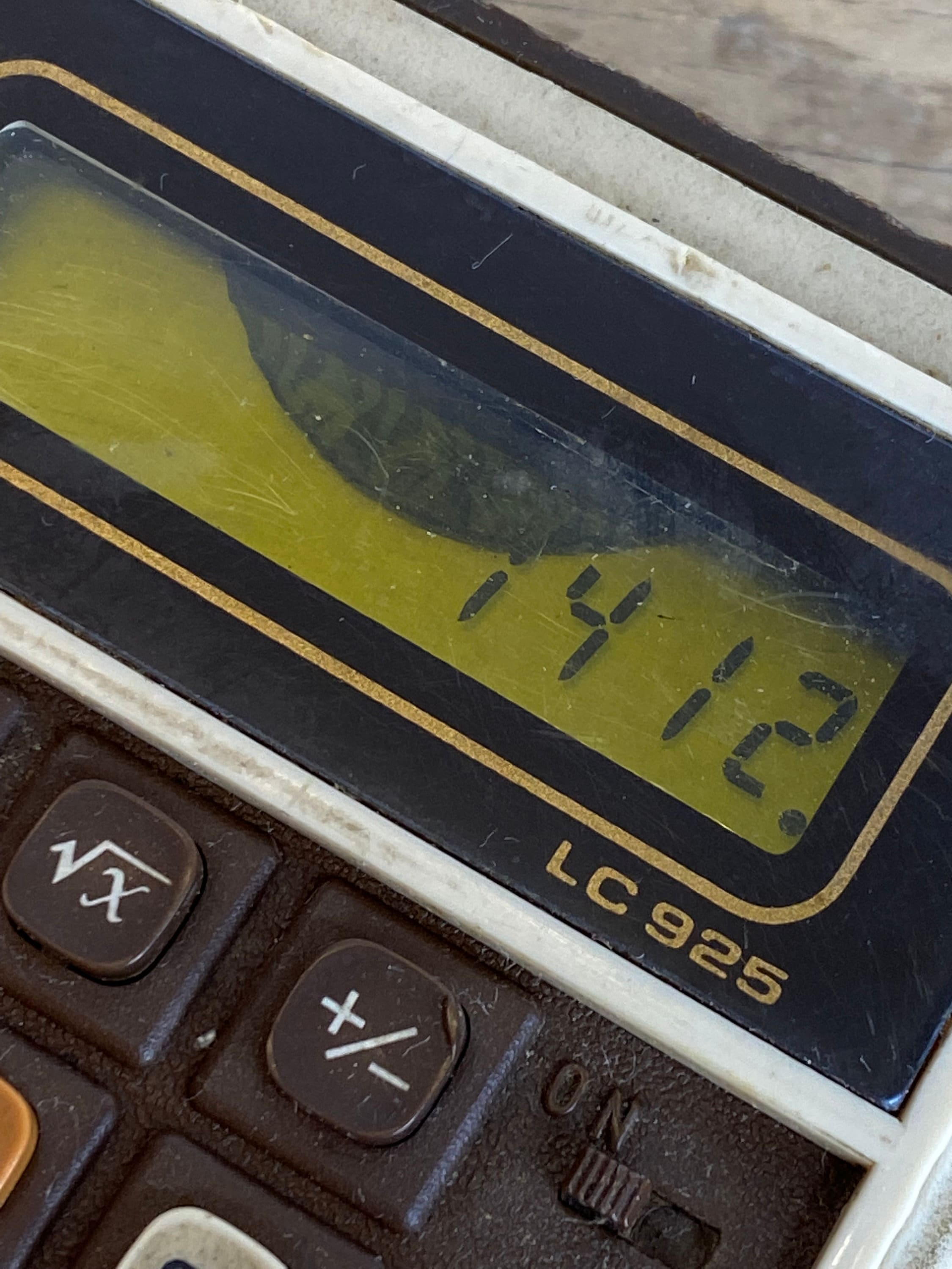 Vintage Retro Commodore LC 925 LCD 8 Digit Electronic | Etsy