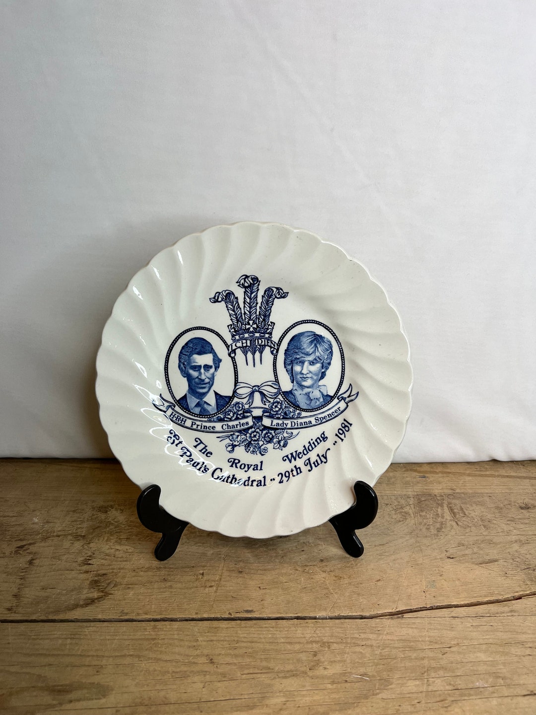 Vintage Myott - Meakin Plate Royal Wedding Charles and Diana at St ...