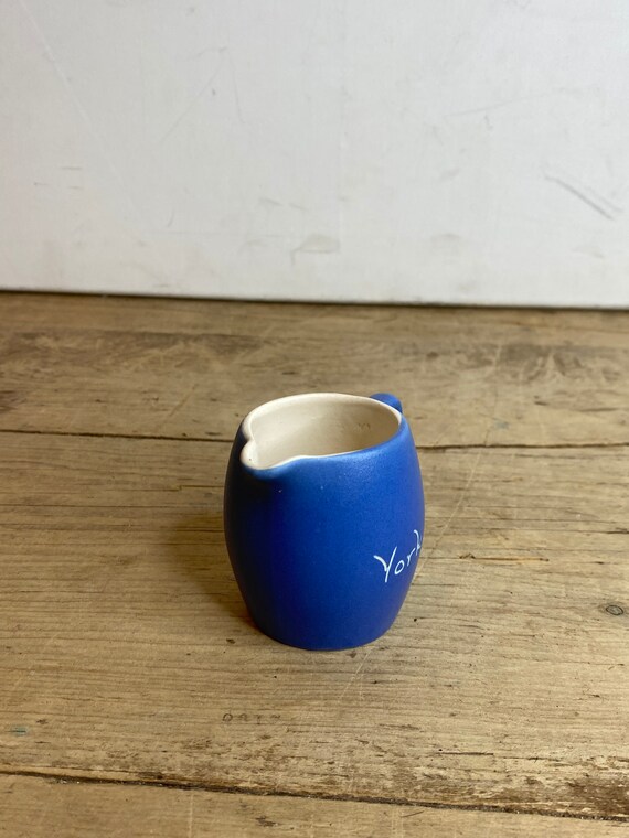 Serving Odds & Ends Vintage New Devon Pottery Newton Abbott Small Blue ...