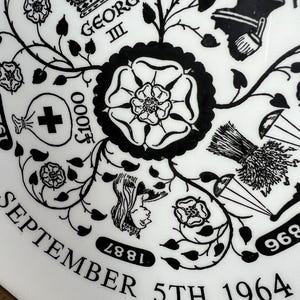 Vintage Denby Dale Pie Commemorative Ceramic Plate 1964 in Good ...