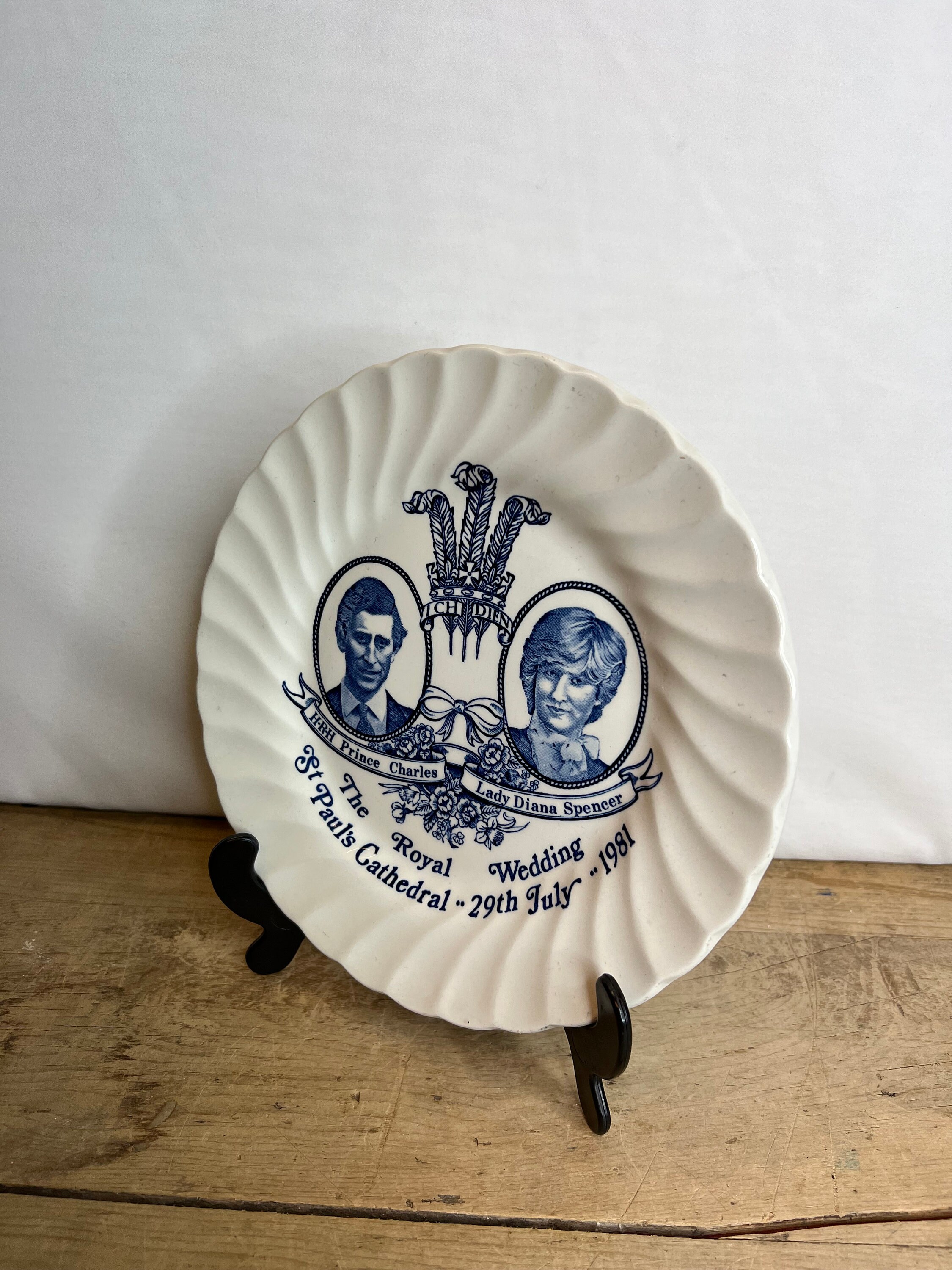Vintage Myott - Meakin Plate Royal Wedding Charles and Diana at St ...
