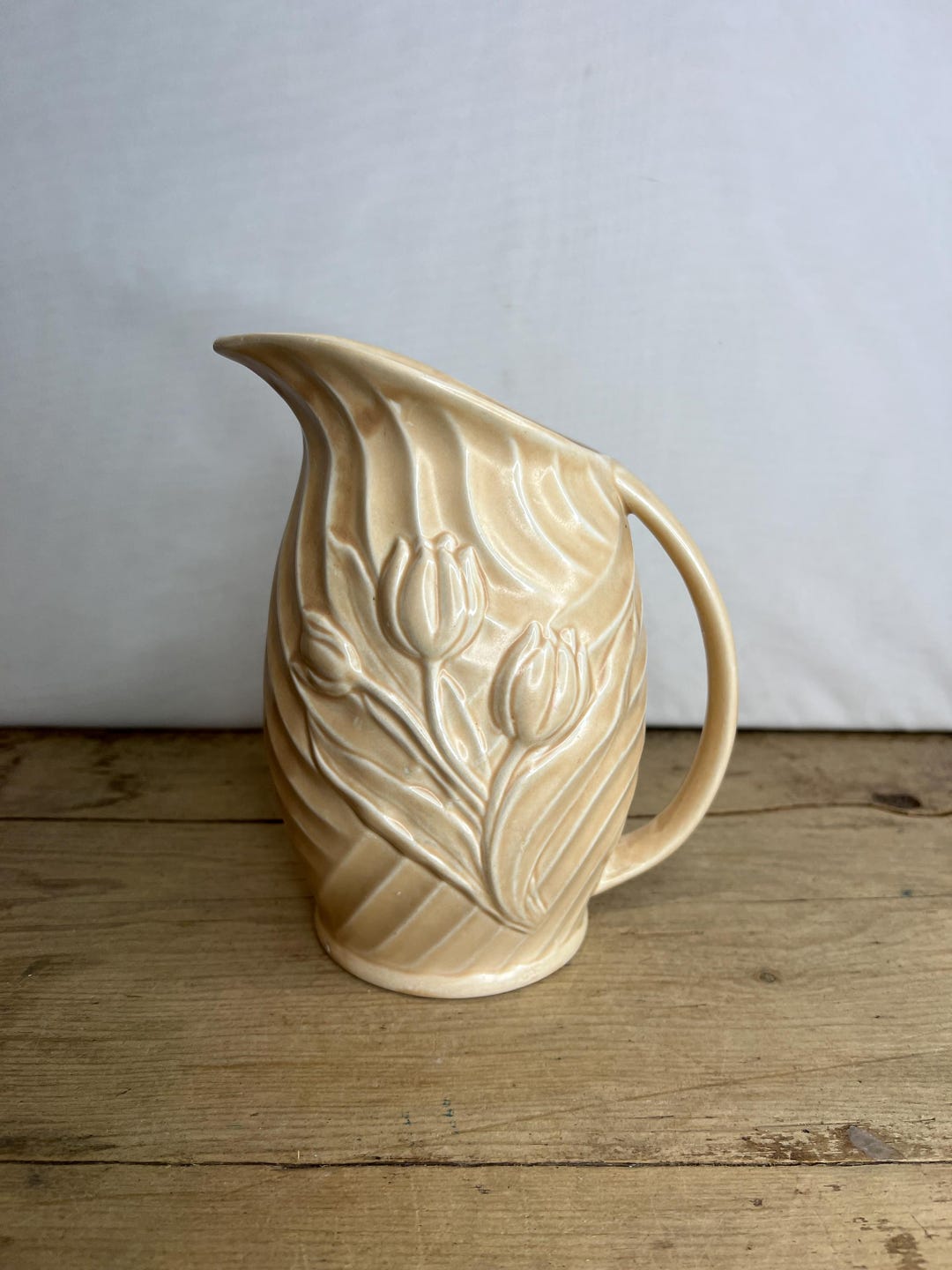 Vintage PPC Portland Pottery Company Cream Beautiful Art Deco Jug ...