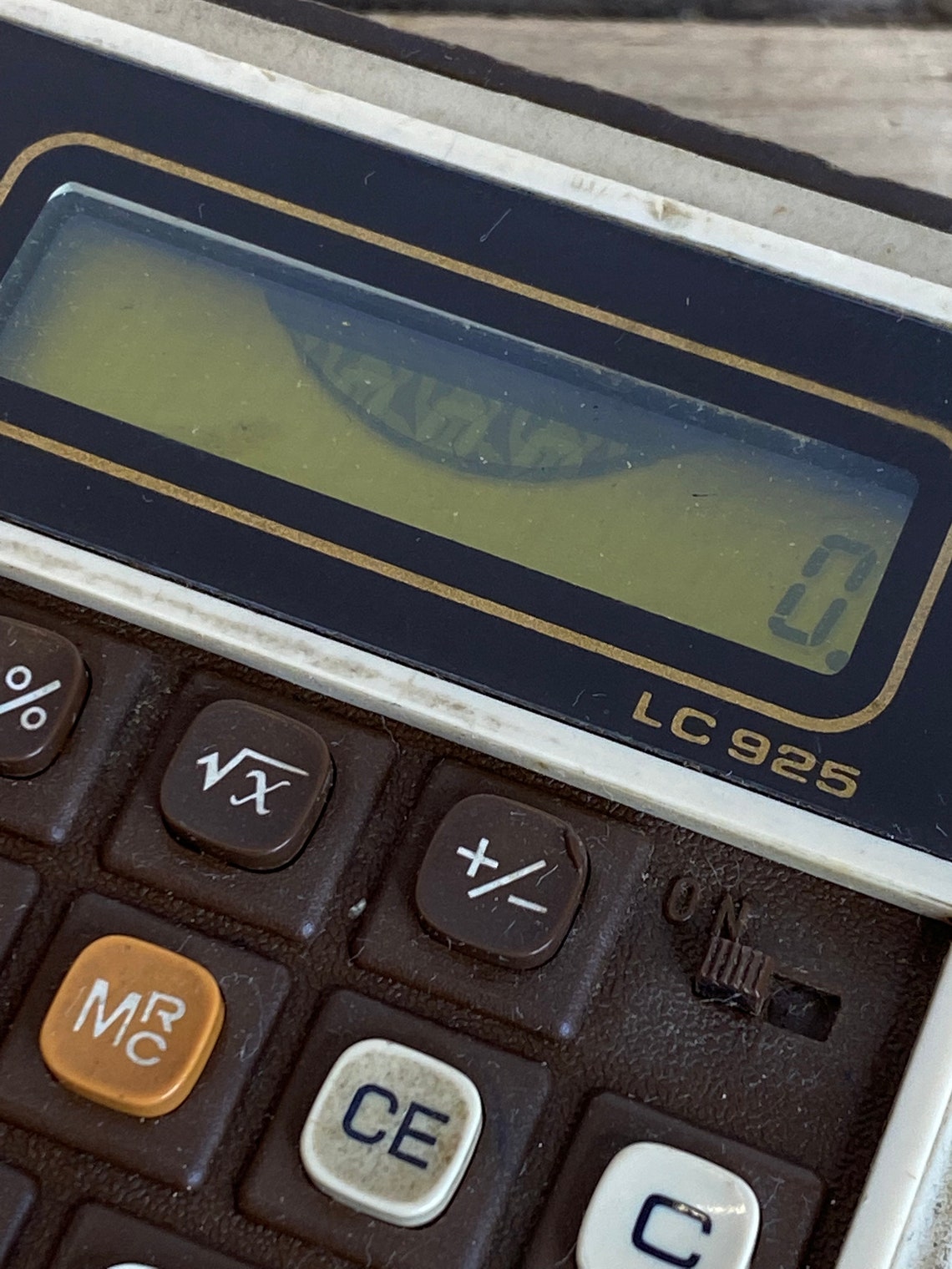 Vintage Retro Commodore LC 925 LCD 8 Digit Electronic | Etsy