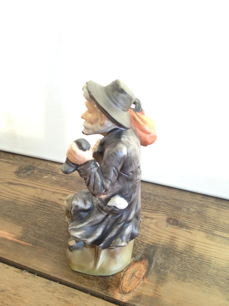 Vintage Figurine of A Tramp or Vagrant With an Umbrella in - Etsy UK
