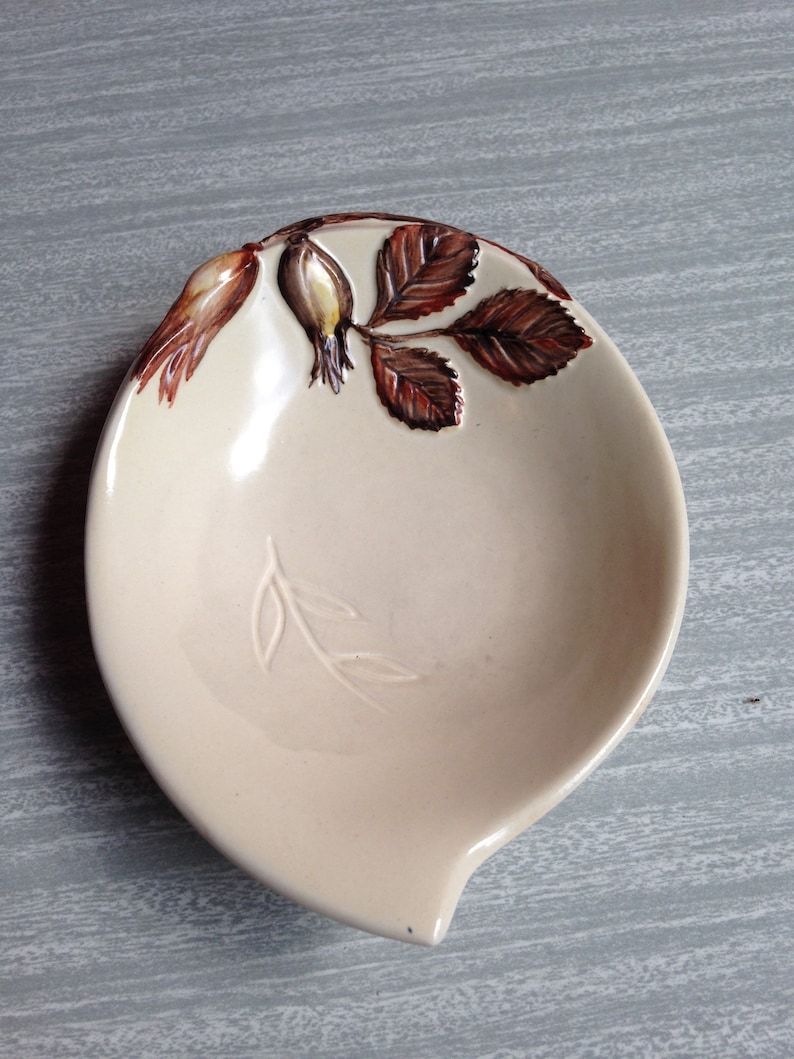 Vintage Beige Hazelnut Carlton Ware Australian Design Small Dish ...
