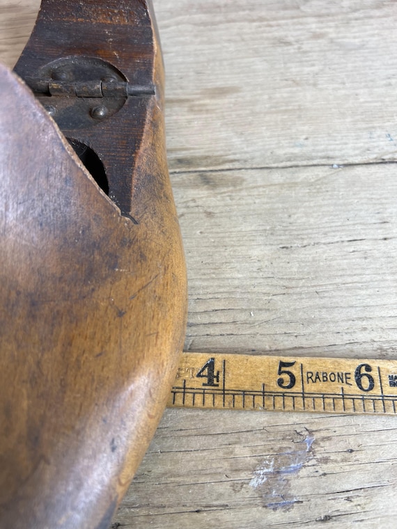Antique Wooden Boot / Shoe Trees / Stretchers. Good C… - Gem