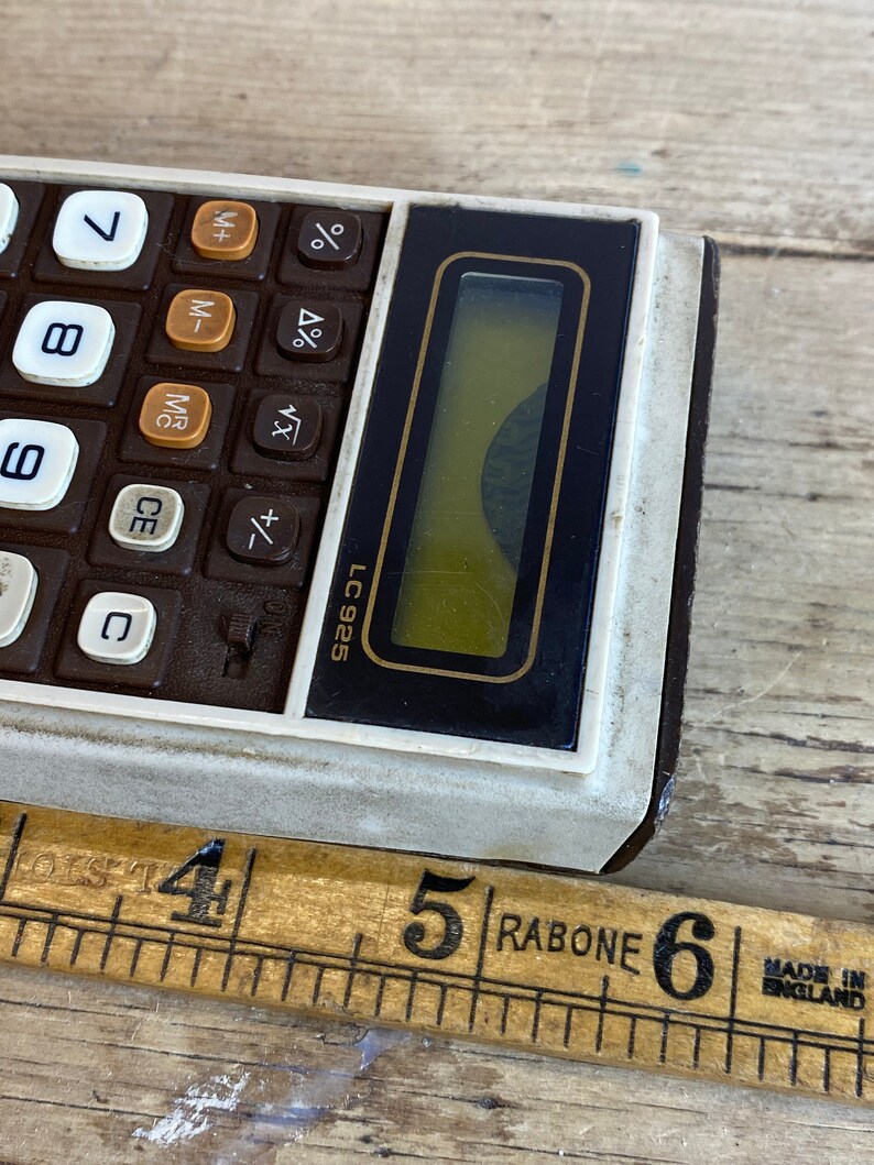 Vintage Retro Commodore LC 925 LCD 8 Digit Electronic | Etsy