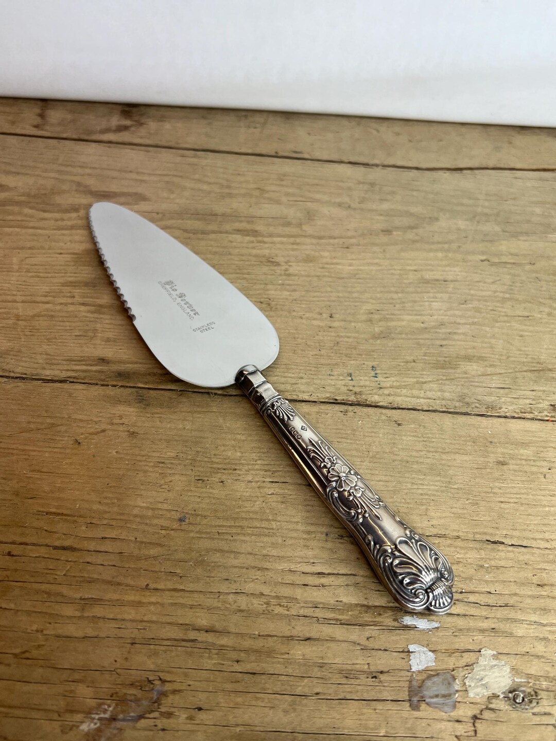 Vintage Pie Server Cake Slice/server. Sheffield England. in Good ...