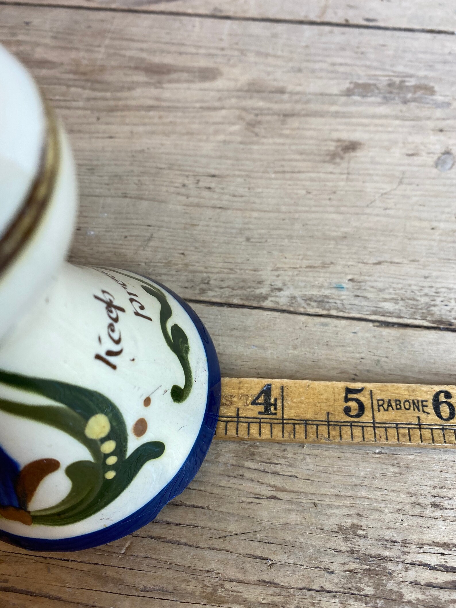 Vintage Collectible Devon Ware Torquay Pomander Keep Me on the - Etsy UK