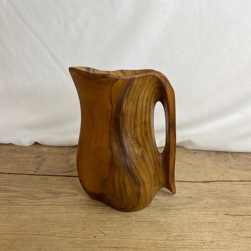 Wooden Jug - Etsy