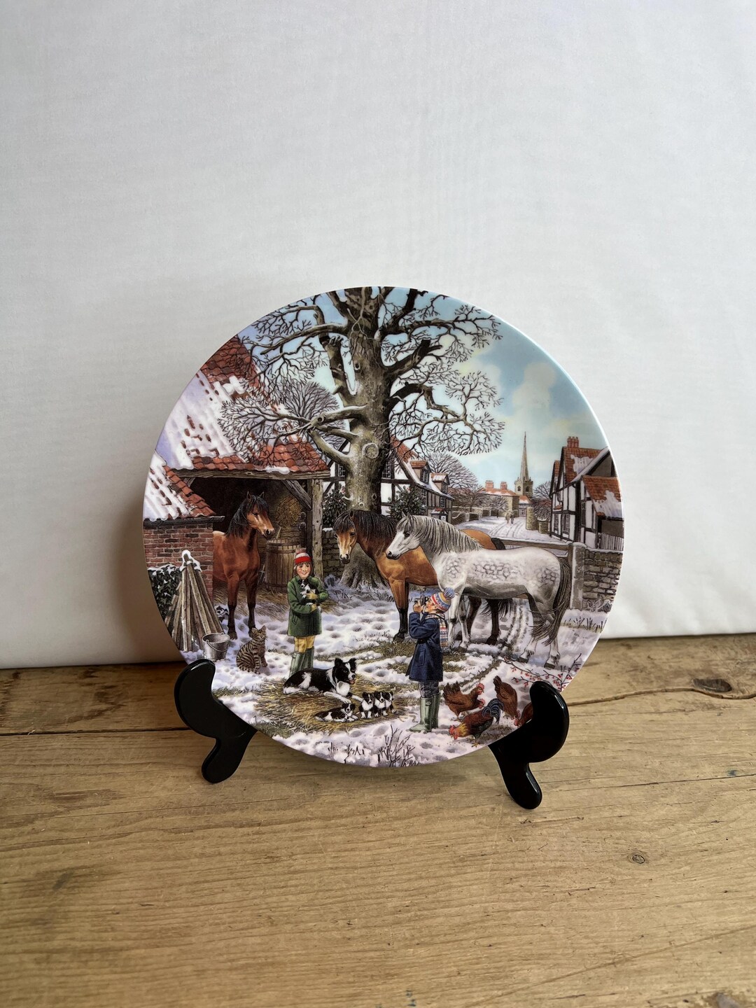 Vintage 1998 Wedgwood Collectors Plate for the Christmas Album by Derek ...