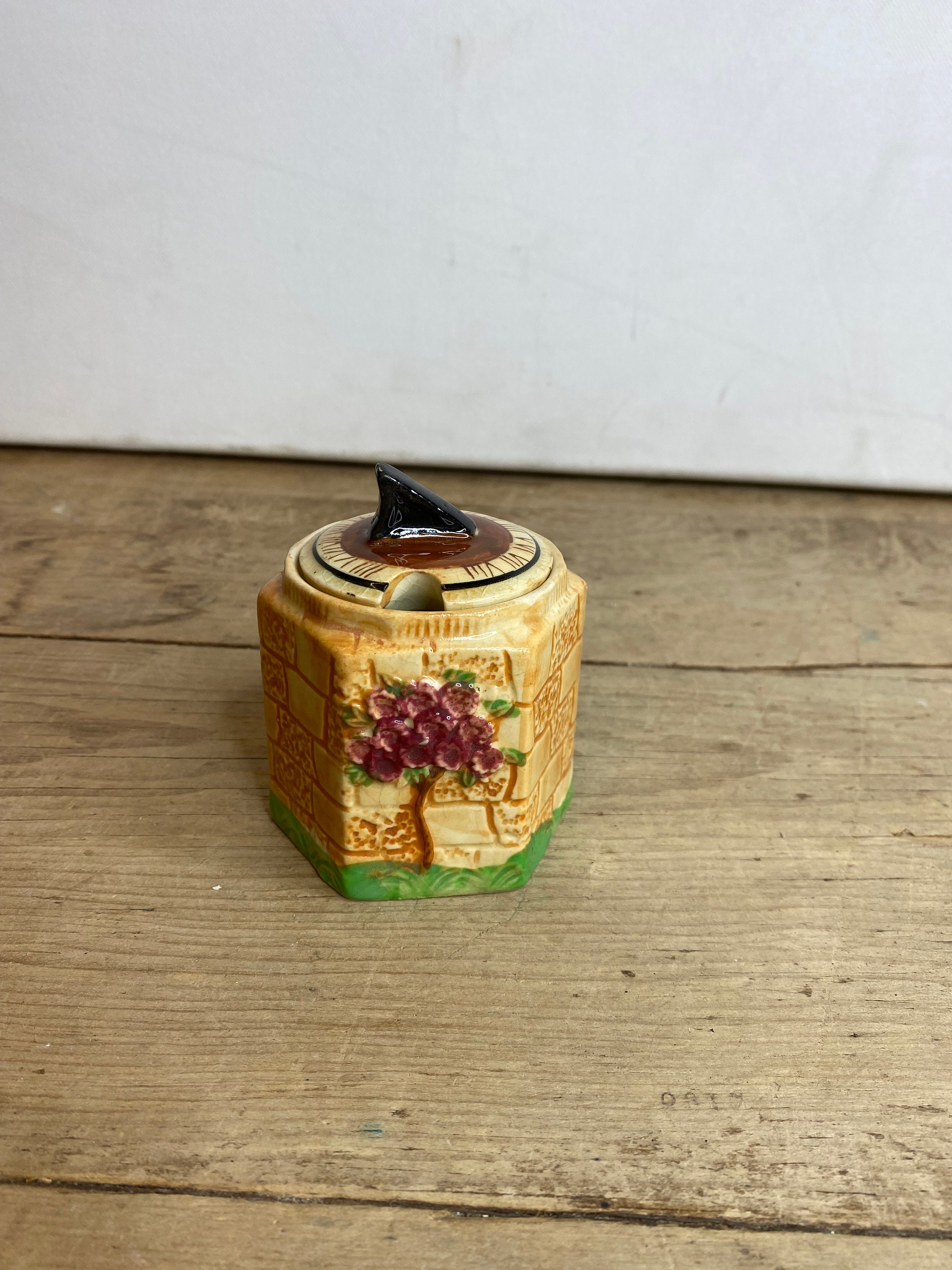 Vintage Suvesco Walled Garden and Sundial Preserve Pot / Jar | Etsy