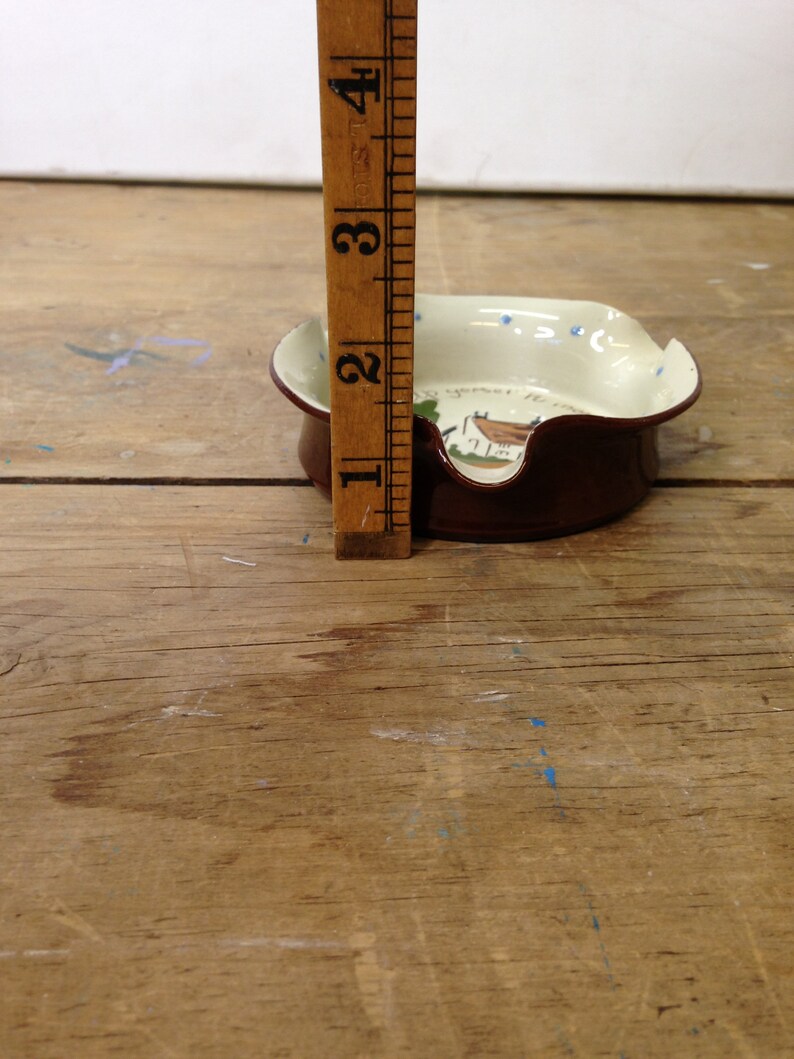 Vintage Collectible Devon Ware Pinched Edge Ceramic Pin Dish / - Etsy UK