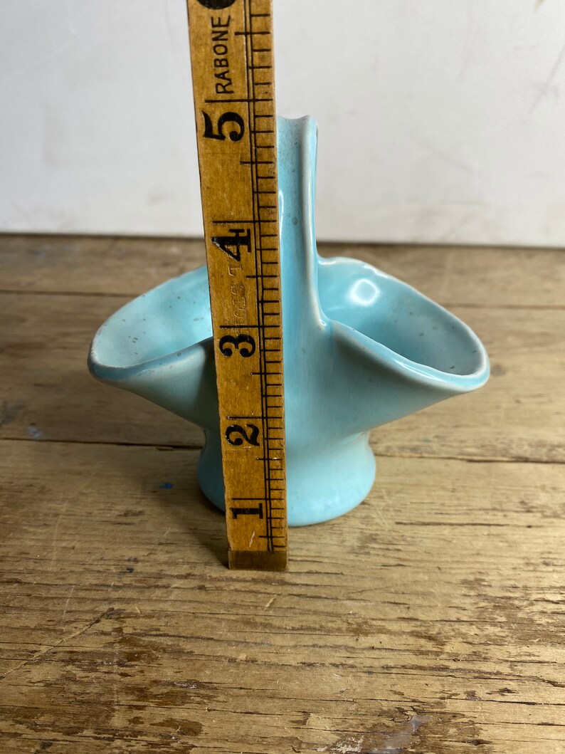 Vintage 1970's Small Light Blue Glazed Dee Cee Stoneware | Etsy