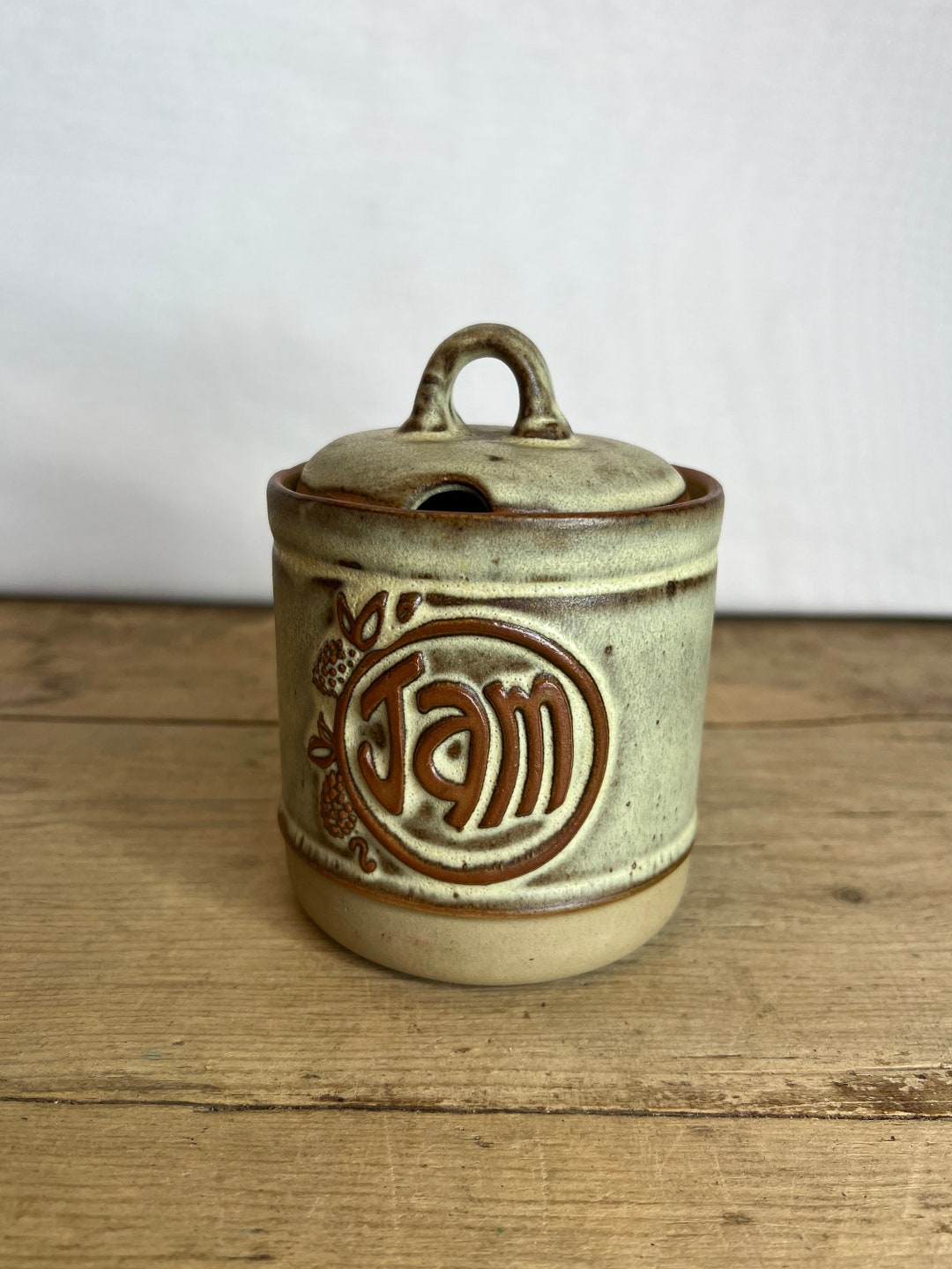 Vintage Tremar Presingoll Pottery Stoneware Jam Preserve Pot Mid ...