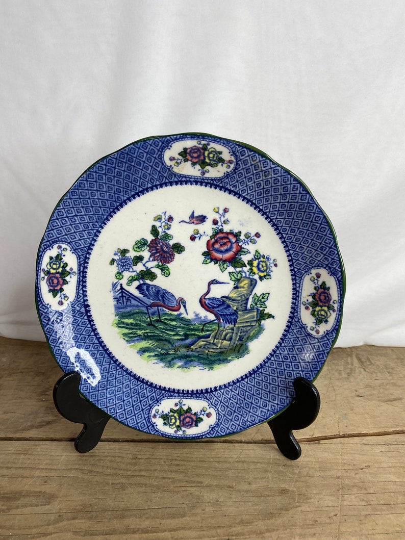 Vintage Newport Pottery Yang-tse Design Decorative 8 Inch - Etsy