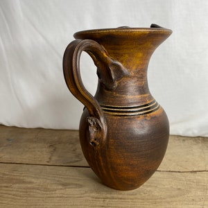 Vintage Elli Pearson Studio Modern Art Pottery Jug Orkney Scotland ...