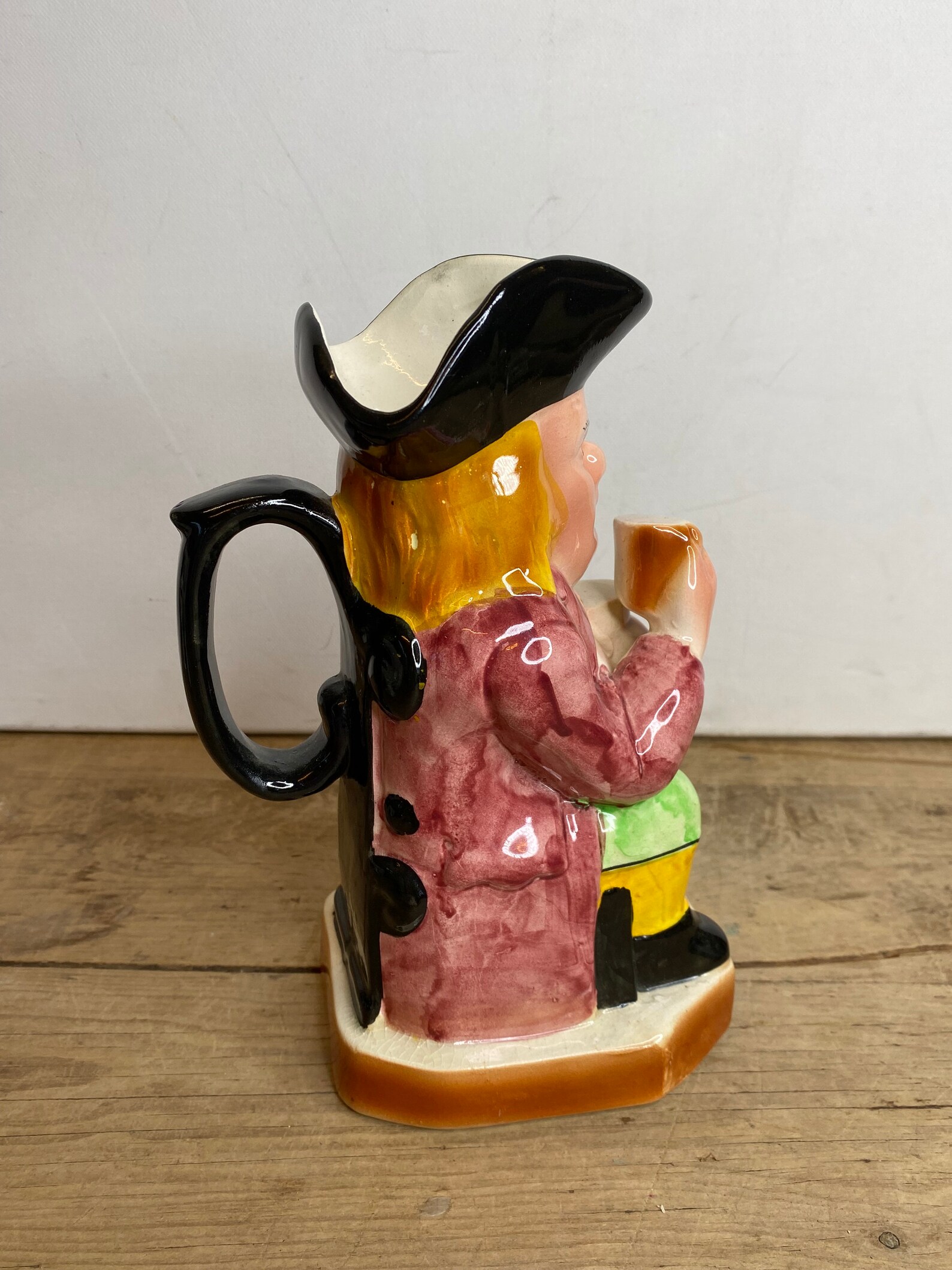 Vintage Avon Ware Tall Toby Jug. Jolly Man in a Red Jacket in Good ...