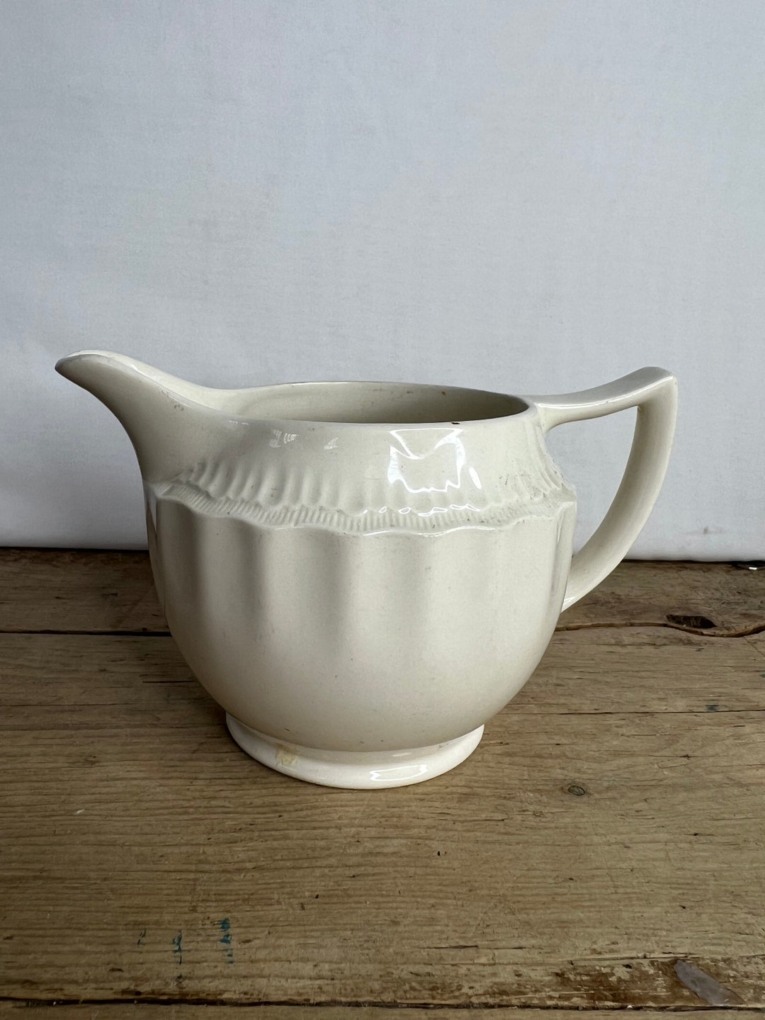 Vintage Swinnertons Cream Large Milk / Custard / Water Jug With ...