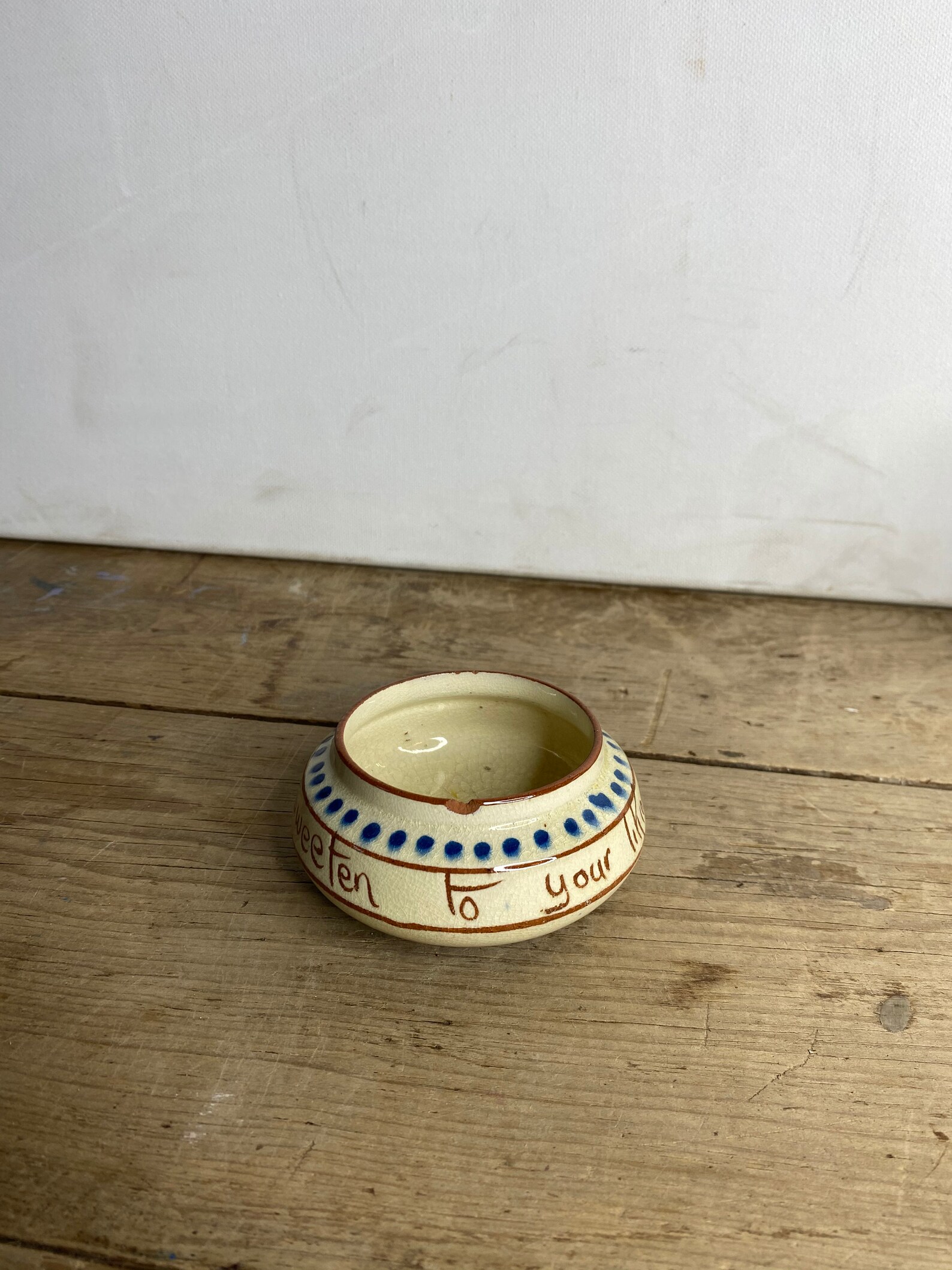 Vintage Collectible Devon Ware Torquay Sugar Bowl Sweeten to - Etsy UK