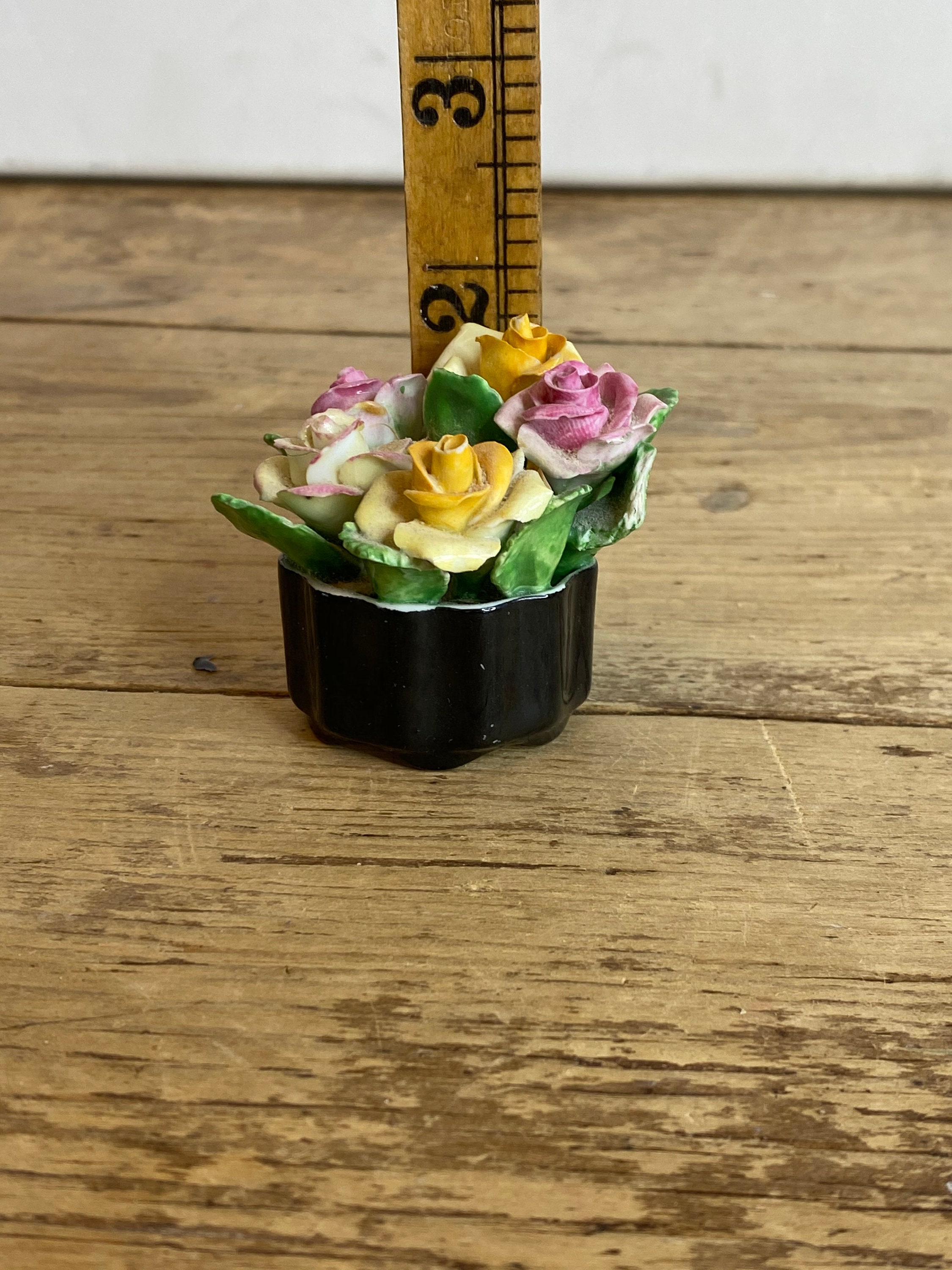 Vintage Coalport Small Plant Pot / Planter Style Posy Ornament | Etsy