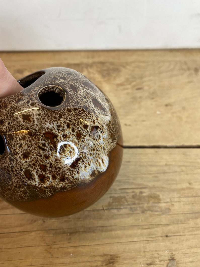 Vintage Brown Ceramic Glazed Kernewek Pottery Cornwall, England - Small ...