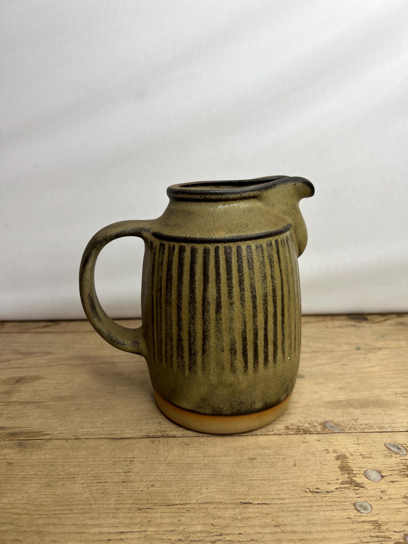 Vintage Tremar Presingoll Pottery Stoneware Large 7 Inch Water Jug ...