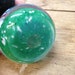 Vintage Speckled Green Glass Paperweight With a Lovely Pattern - Etsy UK