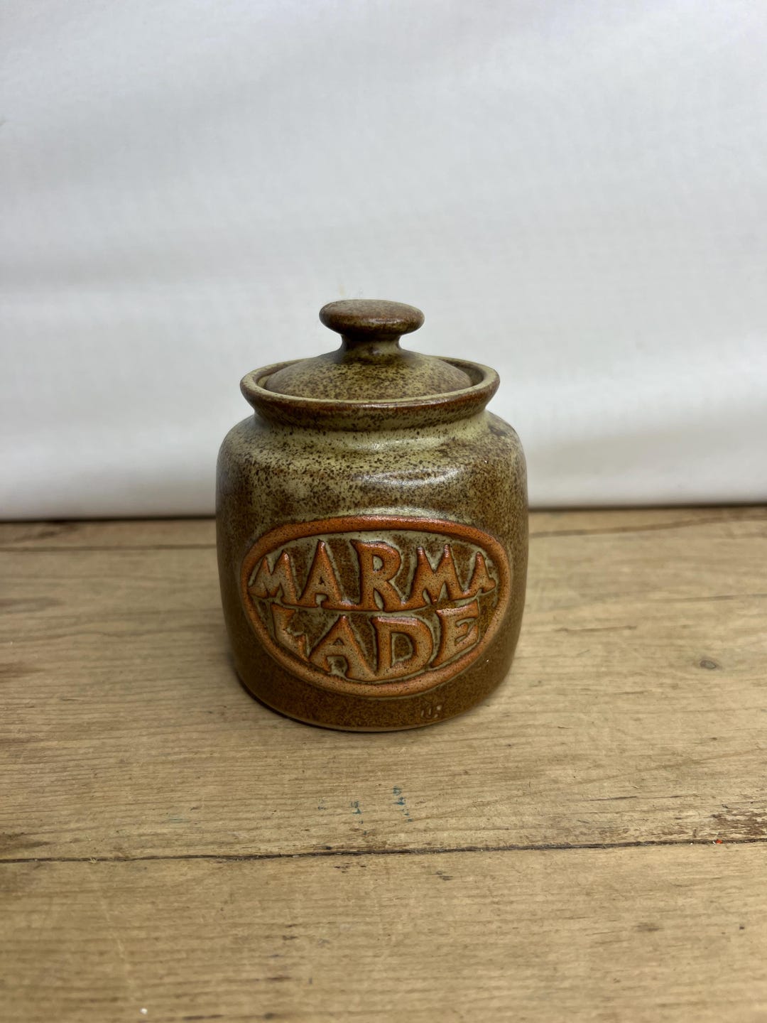 Vintage Tremar ? Presingoll Pottery Stoneware Marmalade Preserve Pot ...
