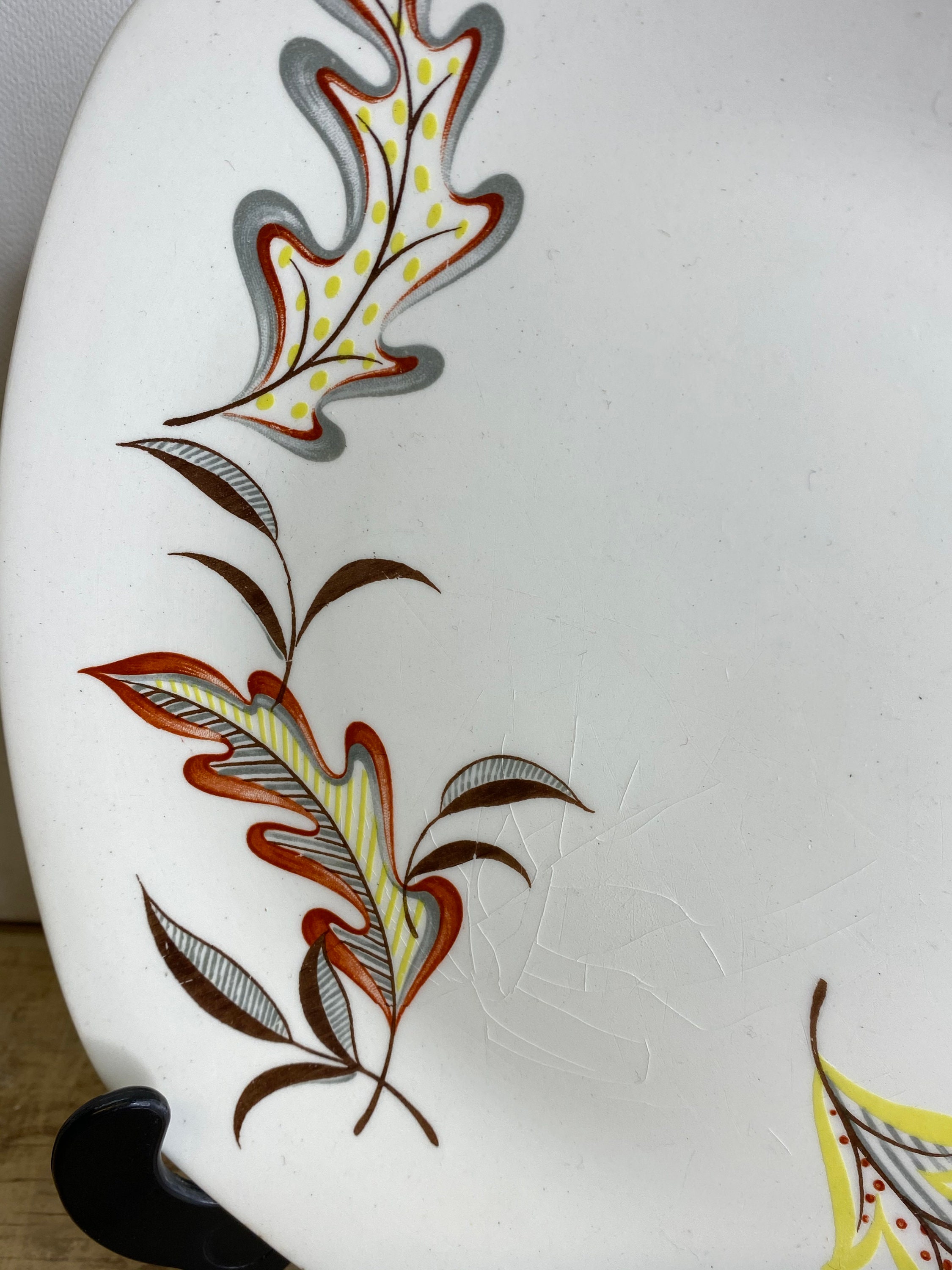 Vintage Midwinter Stylecraft Falling Leaf Fashion Shape - Etsy UK