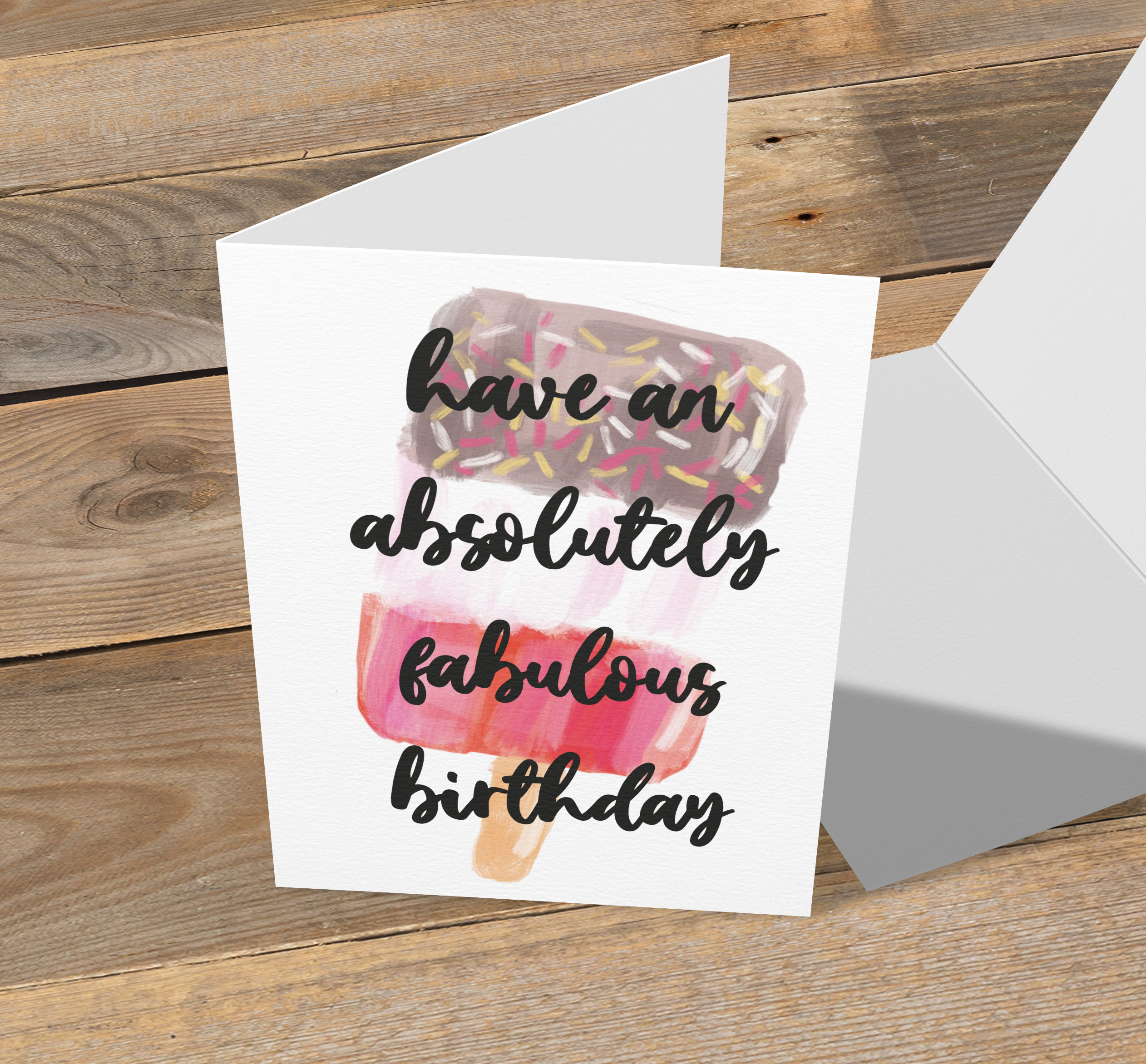 Have An Absolutely Fabulous Birthday Card Birthday Card For | Etsy