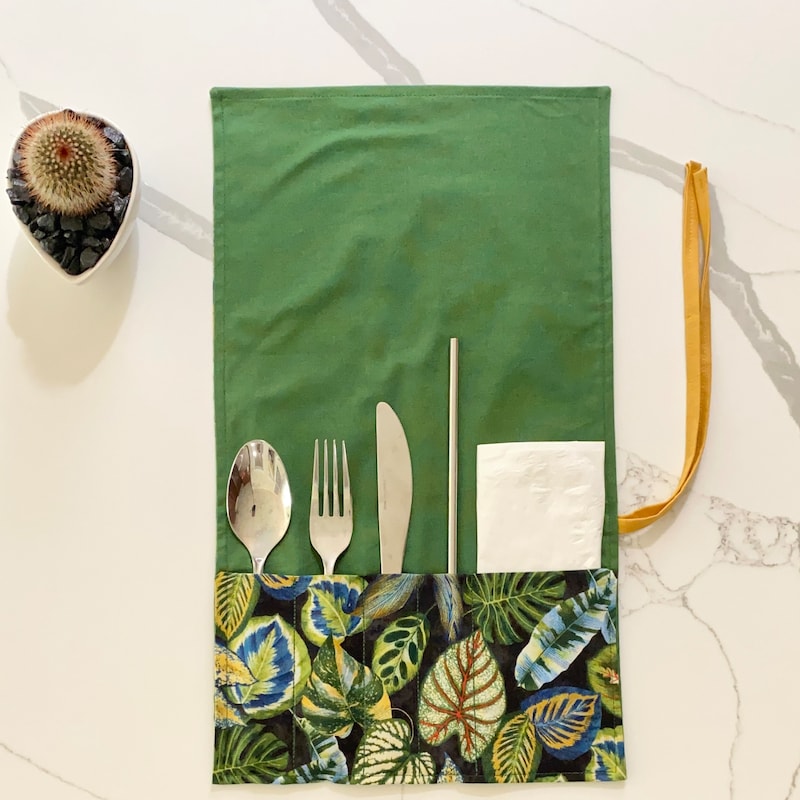 Silverware Fabric - Etsy