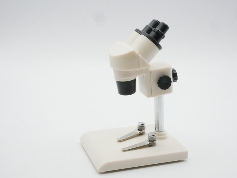 Miniature Model Laboratory Fittings Microscope Dollhouse Mini - Etsy