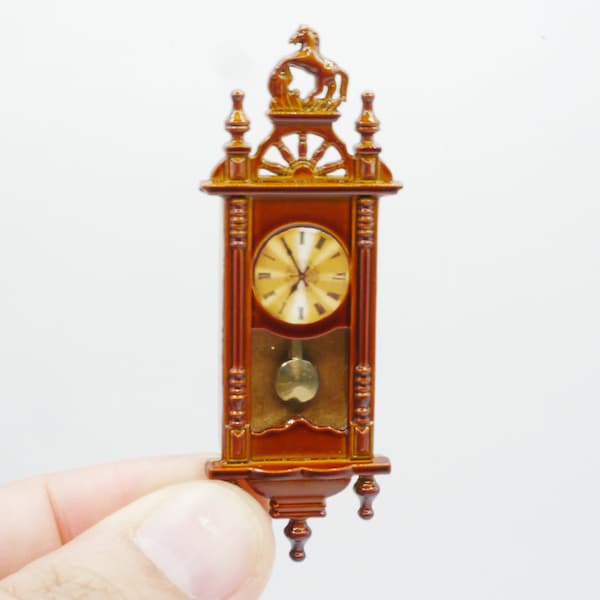 Dollhouse Wall Clock - Etsy
