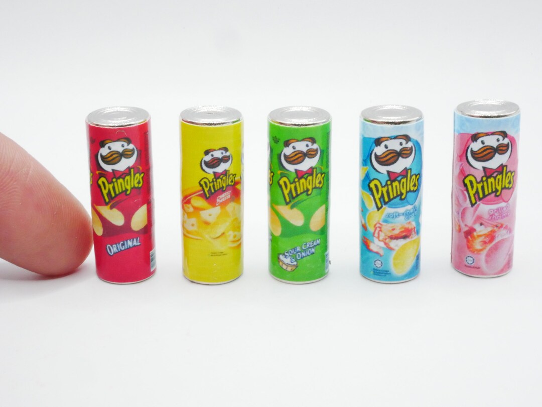 1 Pc/5pcs Miniature Empty Potato Chip Can Snack Food Clay Dollhouse ...