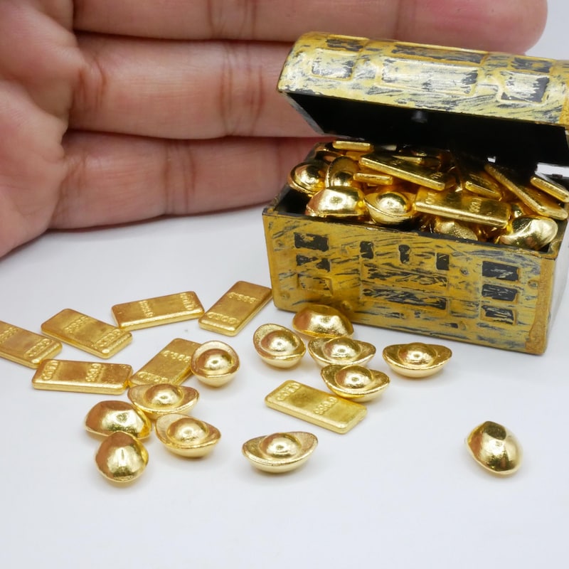 Miniature Gold Bar - Etsy