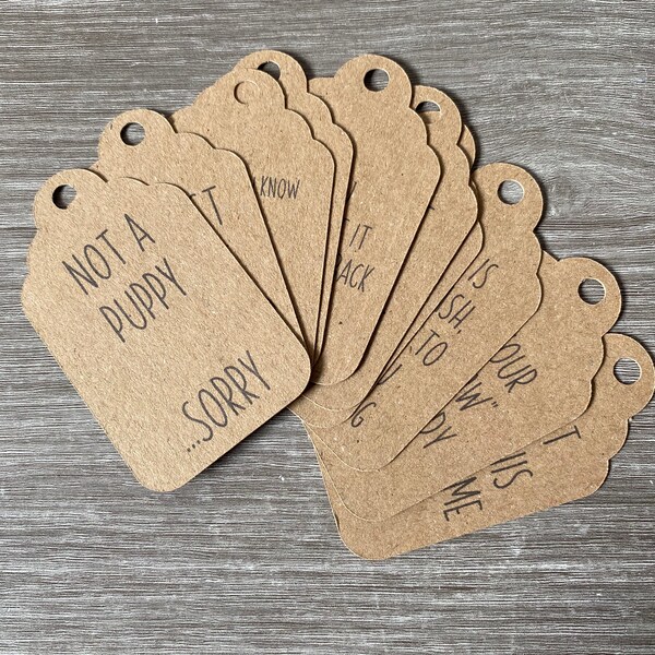 Funny Christmas Tags - Etsy